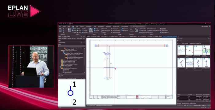 Crear un esquema eléctrico en solo 13 segundos con EPLAN